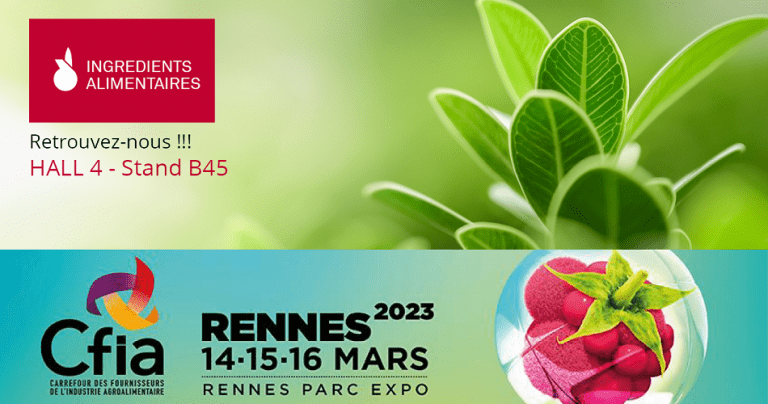 New STOCKMEIER Food Ingredients presented at CFIA 2023 in Rennes ...